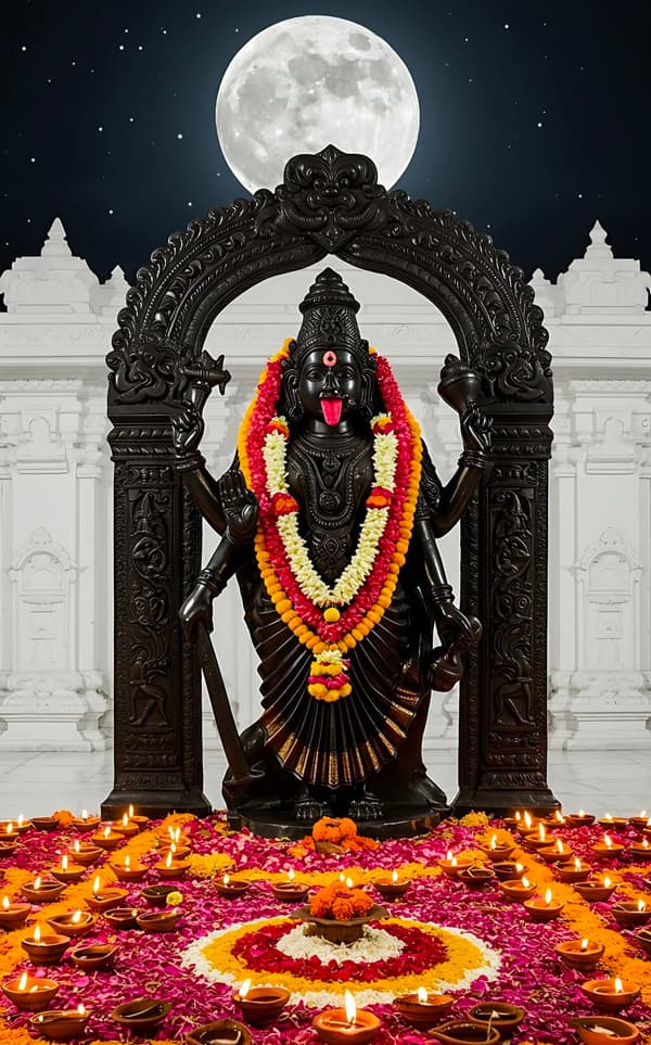Goddess Kali Lakshmi Saraswati Image - GodsPhoto