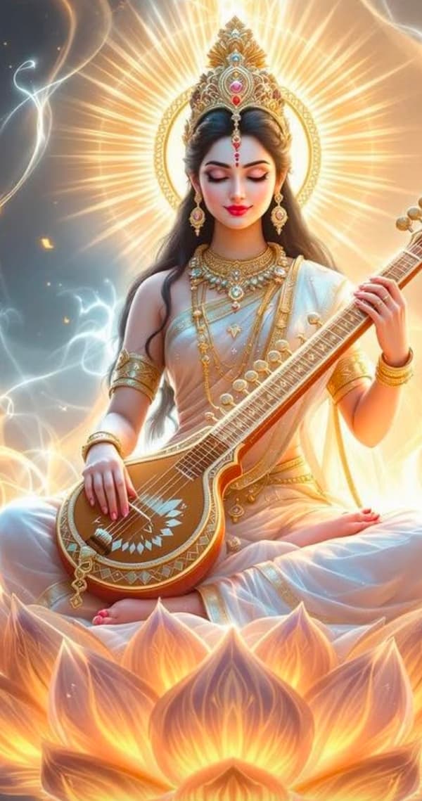 Saraswati Mata Photos 2025 – Royalty‑Free 4K, Download Now. - GodsPhoto