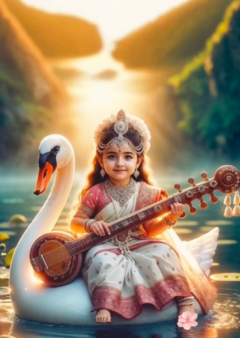 Saraswati Mata Photos 2025 – Royalty‑Free 4K, Download Now. - GodsPhoto